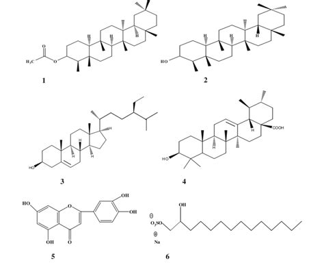 Structure Of Compounds 1 6 Download Scientific Diagram