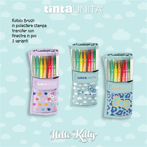 Rotolo Brush Hello Kitty Tinta Unita 2023 Cartolibreria Orsino