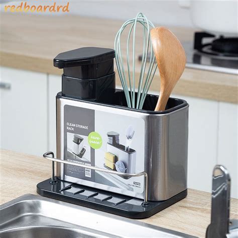 Nouveau multifonctionnel évier de cuisine éponge de lavage support de stockage distributeur de