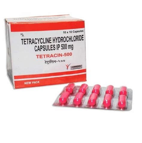 Tetracycline Hydrochloride Capsules At ₹ 350stripe Tetracycline