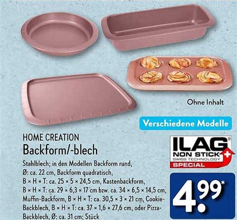Home Creation Backform Blech Angebot Bei ALDI Nord 1Prospekte De