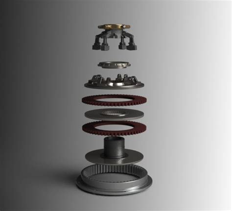 Exploded View D Image Render