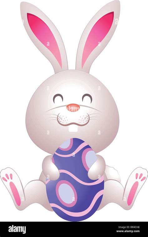 Cute Easter Egg Cartoon Stock Vector Image And Art Alamy