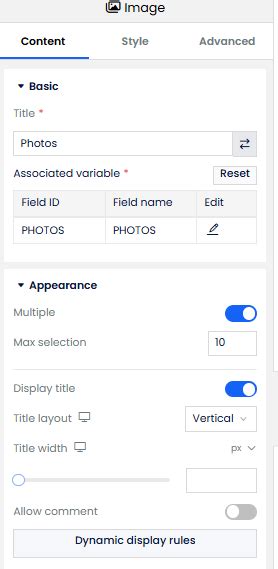 generate document word template config for multiple upload image field ask the community