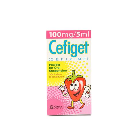 Cefiget 100mg 30ml Dawailo