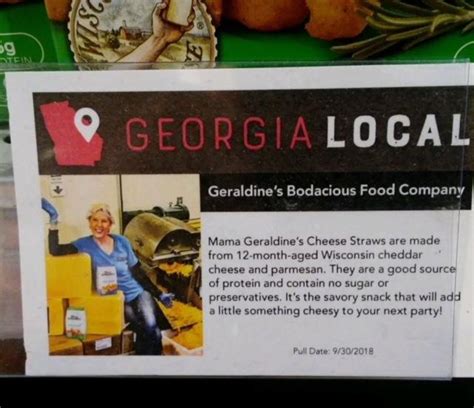 Cathy A Cunningham On Linkedin Publix Mamageraldines Cheesestraws Georgialocal