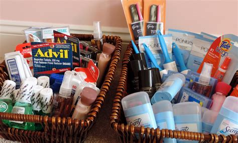 Christina Lea Loves How To Ladies Room Baskets Bridesmaid Survival