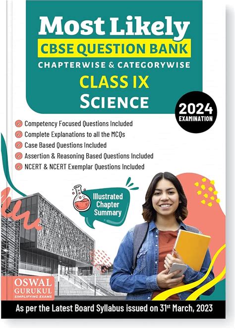 Oswal Gurukul Science Most Likely CBSE Question Bank For Class Exam Chapterwise