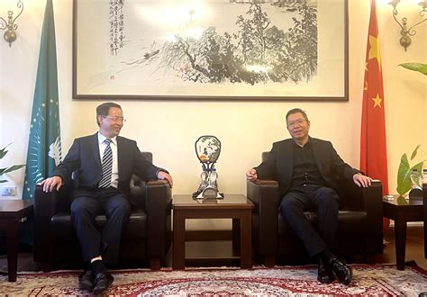 孙中和院长在埃塞俄比亚开展工作交流 国际商务官员研修学院