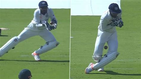 Netizens Criticise Ks Bharat After Indian Wicketkeeper Drops Catch Of