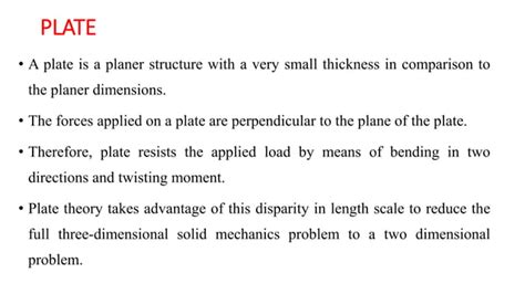 Finite Element Analysis Plate Shell Skew Plate Ppt