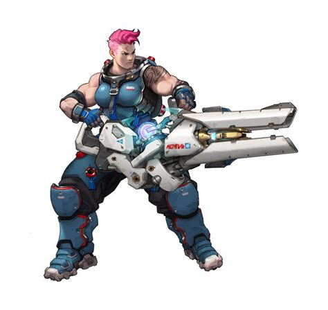 Artstation Overwatch Zarya Concept Arnold Tsang Overwatch