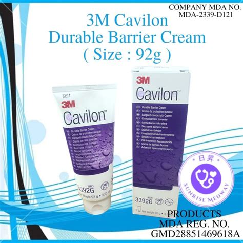 3m Cavilon Durable Barrier Cream 1 Tube Size 92g Lazada