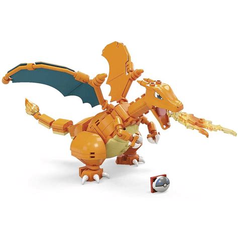 Mega Construx Pokémon Build And Show Charizard Cubos Luminosos