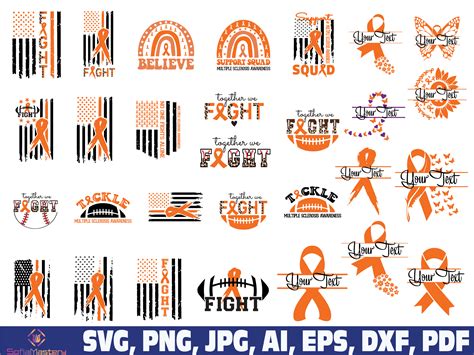 Multiple Sclerosis Awareness Svg Graphic By Sofiamastery Creative Fabrica