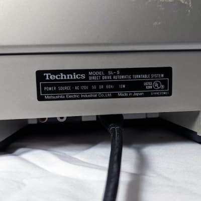 Technics SL Fully Automatic Direct Drive Turntable W Reverb