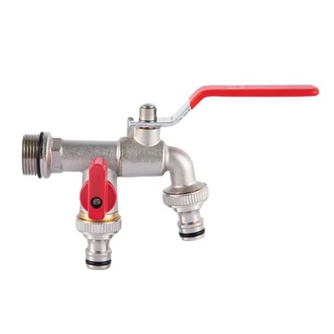 Connecteur De Tuyau De Robinet De Jardin En Laiton Remplaçable Durable
