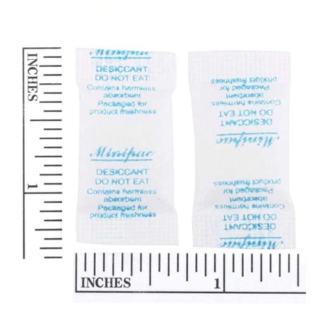 Silica Gel Packets 300 Packs 05 Gram Indicating Desiccant