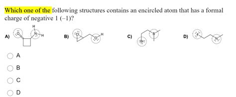 solved which one of the following structures contains an