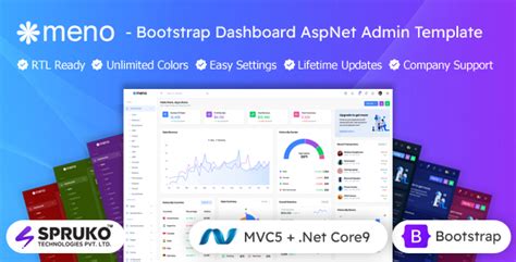 Meno Aspnet Core Mvc Bootstrap Admin Panel