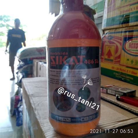 Jual Herbisida Sistemik SIKAT SL Liter BA IPA Glifosat G L Shopee Indonesia