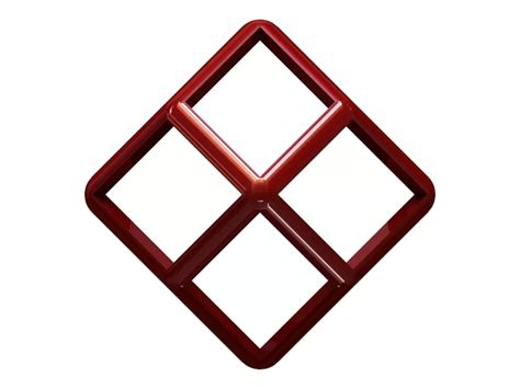 Wireframe Shape Rhombic Dodecahedron 3d Printing Model Threeding