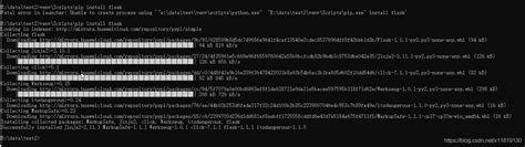 Python虚拟环境迁移移动拷贝 Unable To Create Processpython环境迁移问 不能创建进程 Csdn博客