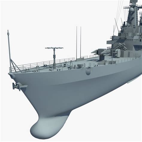 3d Uss Virginia Cgn 38 Model