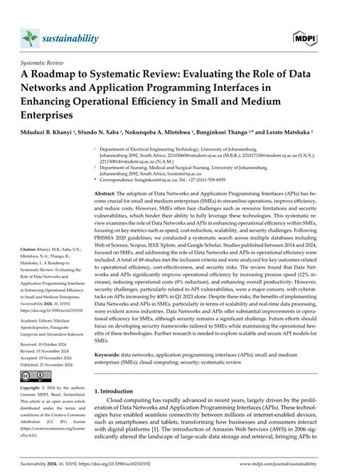 pdf a roadmap to systematic review evaluating the role of data
