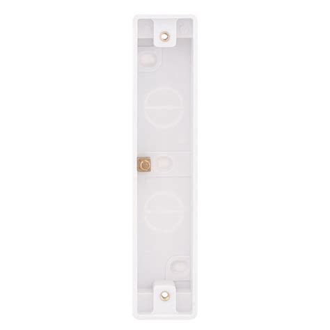 Ssl574 2 Gang Surface Pattress Box Architrave 16mm Deep Selectric Uk