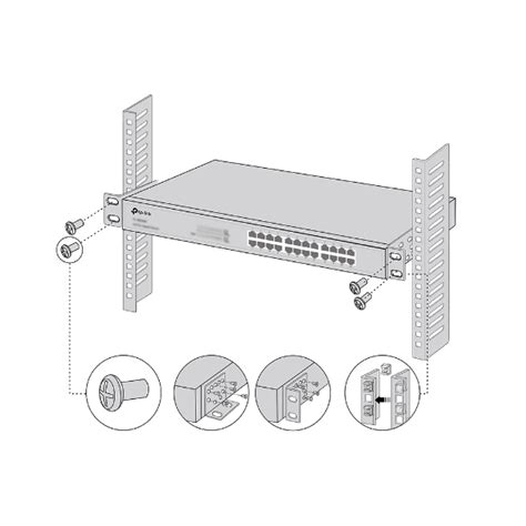 Rackmount Kit 19 19 Inch Switches Rack Mount Kit Tp Link Pakistan