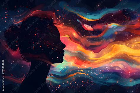 Abstract Background For World Bipolar Day Depicting The Complexity And