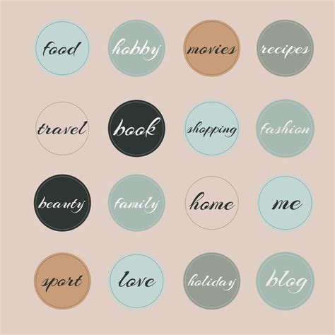 historias portada íconos de redes sociales destacados en colores claros Love holidays