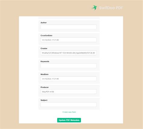 2023 Edit PDF Metadata With 4 Methods Online Offline