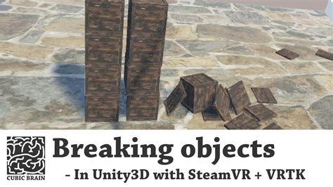 Breaking Objects Apart In Unity3d Youtube