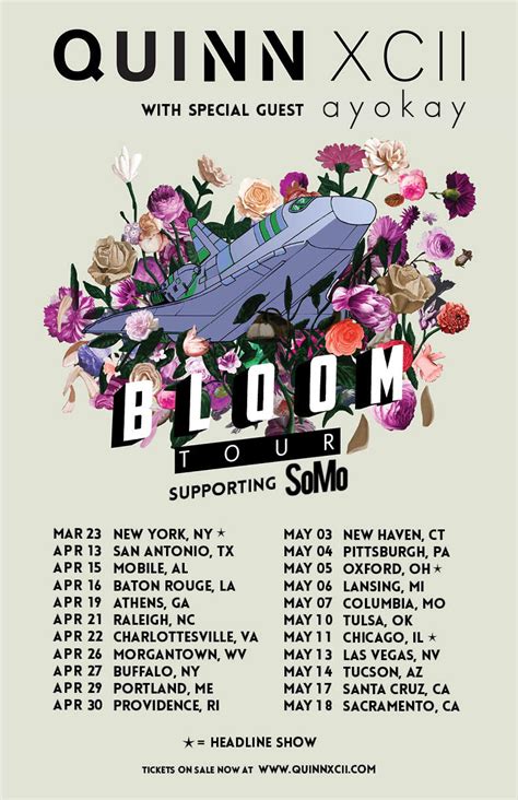 Quinn Xcii Tour Identity On Behance