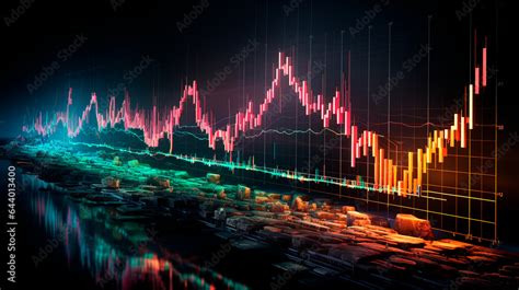 Understanding Data Changes Graph Depicting Chart Fluctuations Generative AI Stock