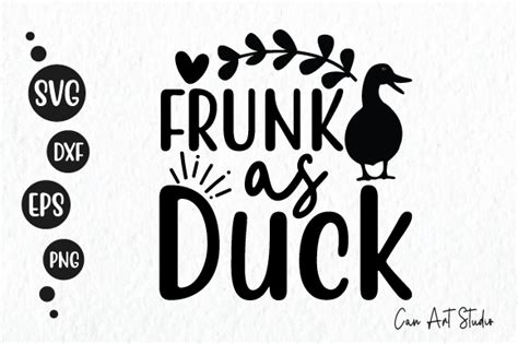 Frunk As Duck Svg Graphic By Beedesign · Creative Fabrica