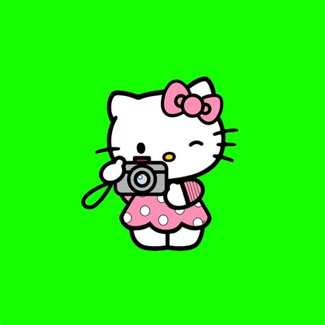 Hello Kitty Green Screen