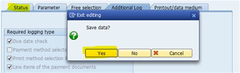Sap F110 Tcode Parameters For Automatic Payment Module Pool For