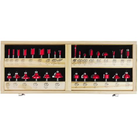 Benchmark 14 General Purpose Carbide Router Bit Set Home Hardware