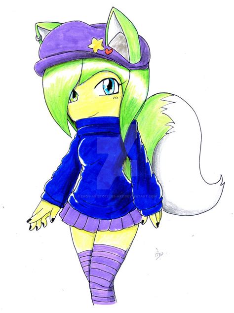 Estela The Seedrianfox By Eros Aristoteles Art On Deviantart