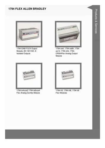 IF Allen Bradley CompacLogix Channel Analog Module At Unit Allen Bradley Plc