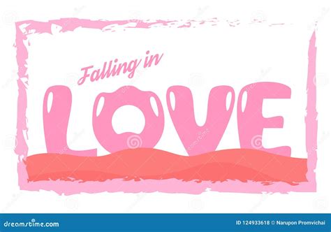 Slogan Design In Love Concept For Advertisement T Shirt Cover Banner
