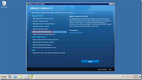 Vmware VSphere Web Client Installation VHomeLab