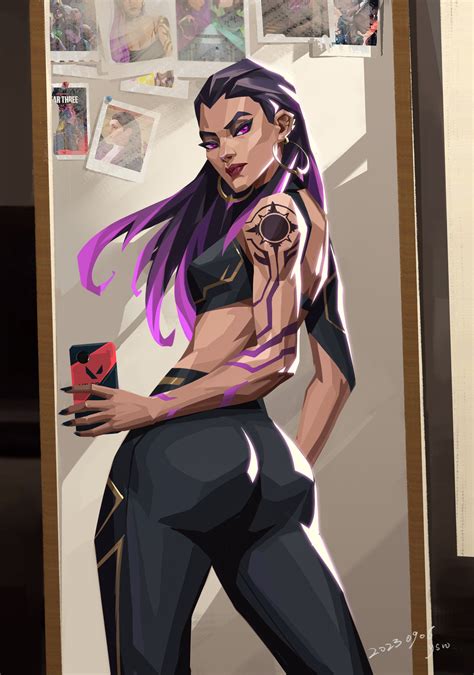 Artstation Valorant Reyna 无畏契约 芮娜
