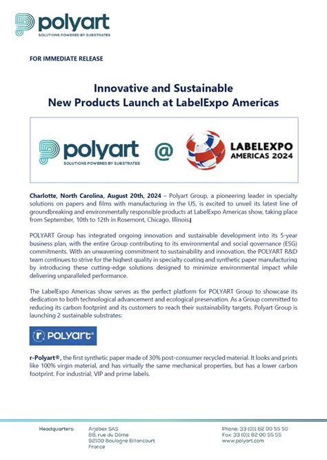Labelexpo Americas 2024 Polyart