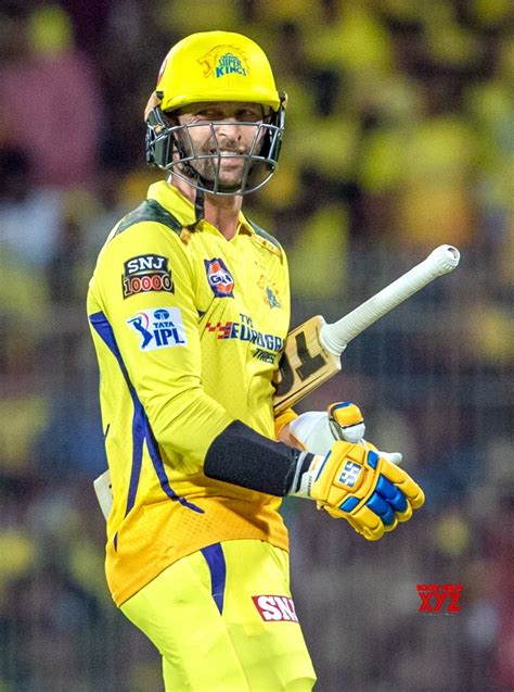 Chennai Csks Batter Devon Conway Walks Back After His Dismissal