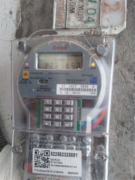 Solusi Kwh Meter Muncul Tulisan Periksa