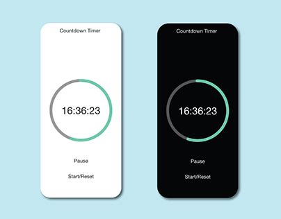 Countdown Timer Projects :: Photos, videos, logos, illustrations and branding :: Behance
